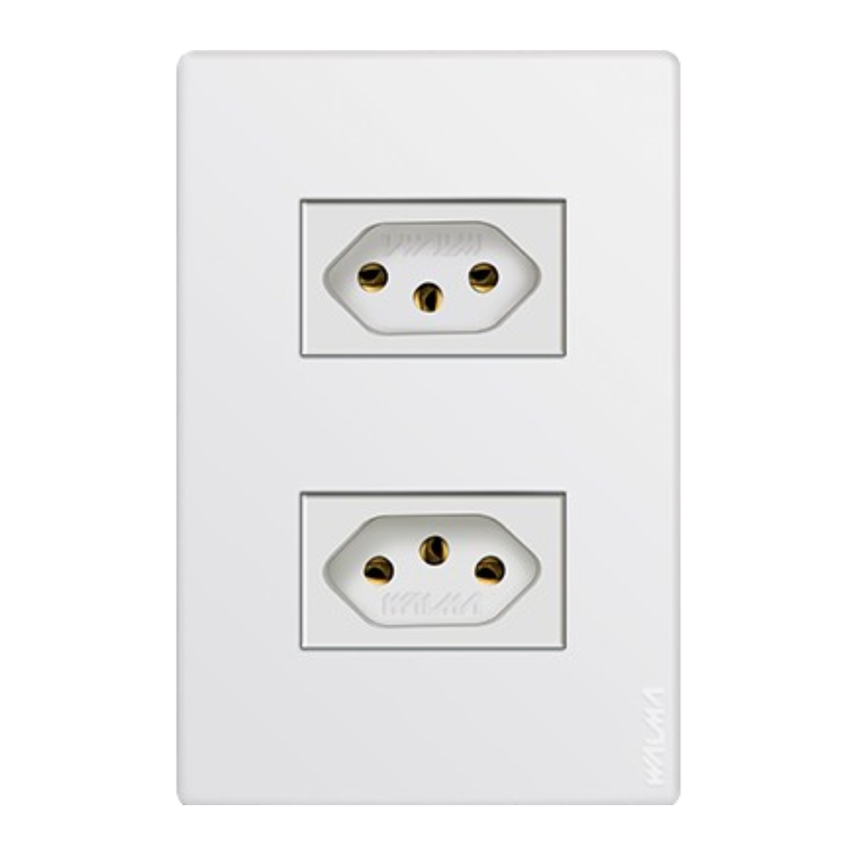 CONJ 2 TOMADAS 2P+T 20A MODULAR – Sil Iluminação